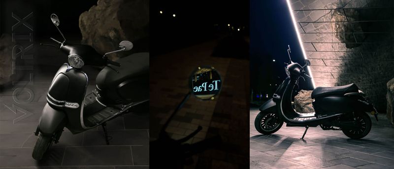 Home page for Voltrix e-mopeds